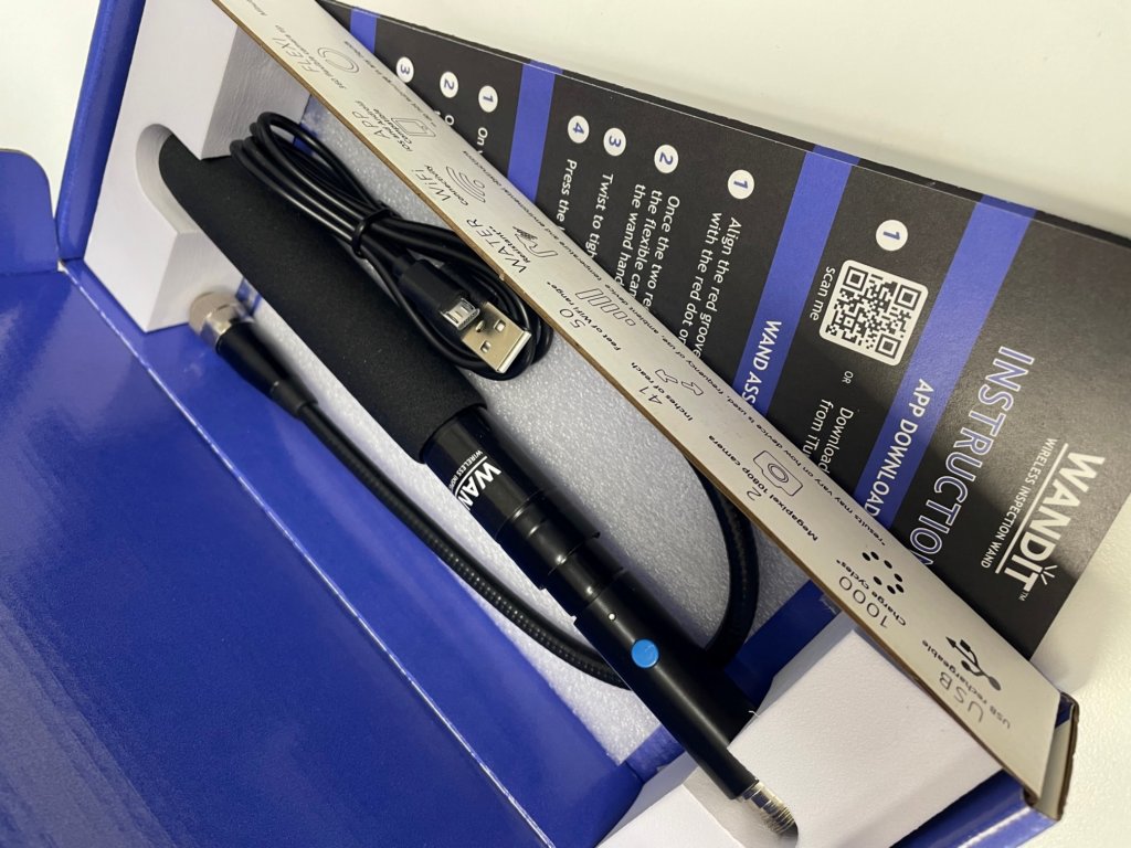 Wandit Wireless Inspection Camera, For iOS / Android - AOne Tools ...